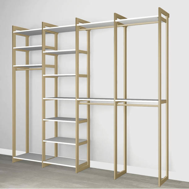 Martha Stewart California Closets® The Everyday System™ 60" W 20"D Closet System & Reviews | Wayfair